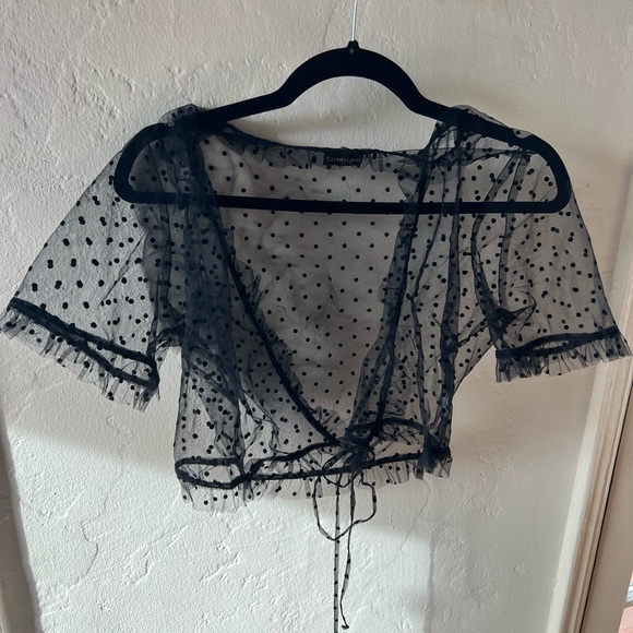 callipygian | Tops | Callipygian Tulle Wrap From Opening Ceremony ...